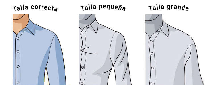 Elegir correctamente la talla de una camisa de vestir