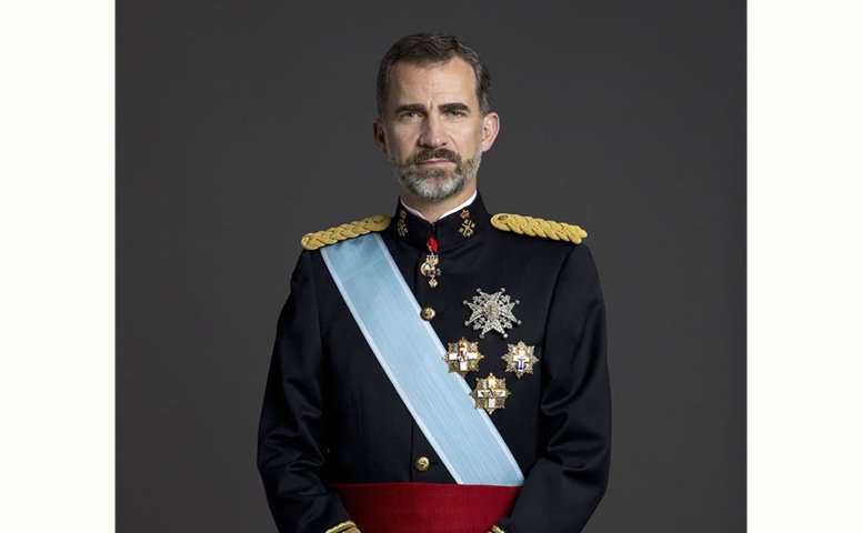 Retrato oficial Felipe VI - Uniforme de Capitán General...