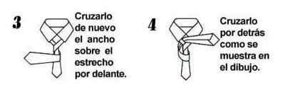 Nudos de corbata Nudo simple Four in hand Cómo hacer...
