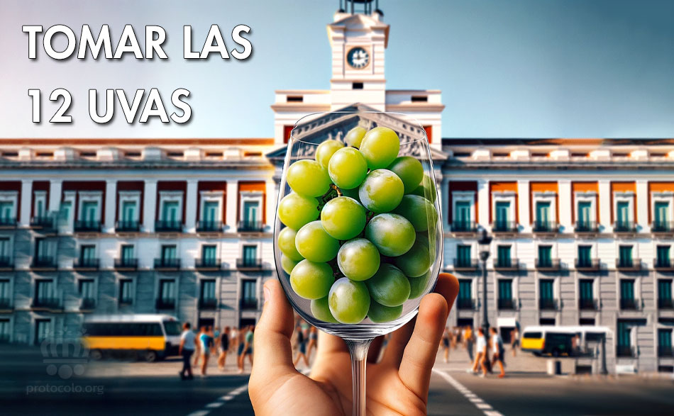 Tomar las 12 uvas Tradición en Nochevieja