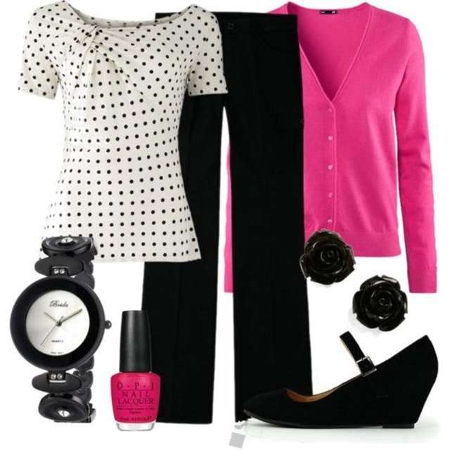 Combinar una prenda de color negro