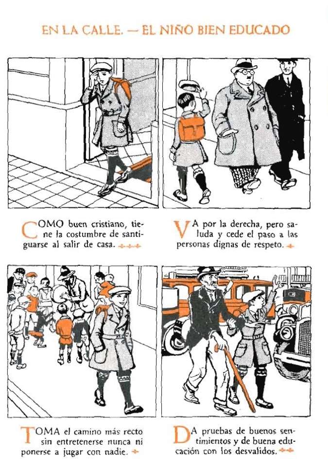 La educación en la calle Comportamiento