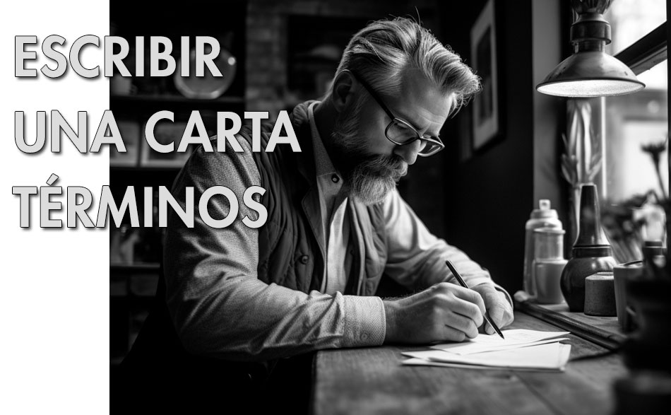 Los términos para escribir una carta II